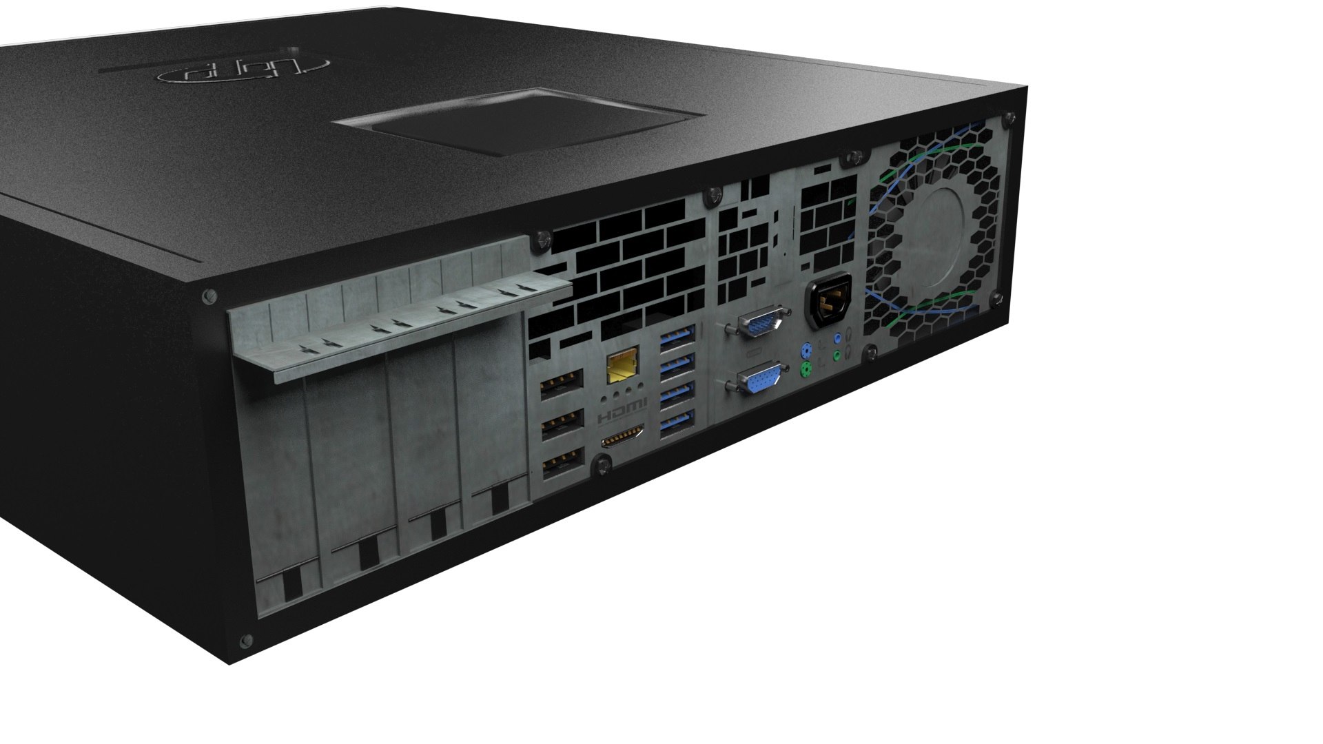 3D Model Server Cpu And Compaq Pc - TurboSquid 1760196