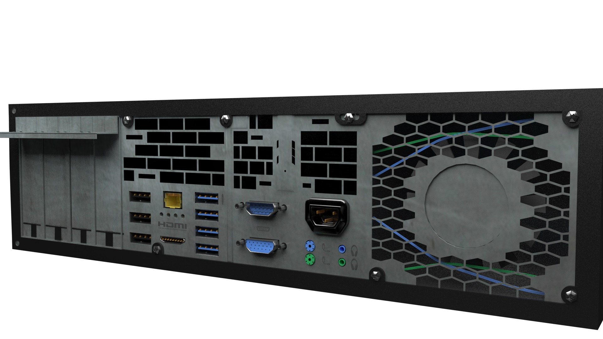 3D model Server Cpu and Compaq Pc - TurboSquid 1760196