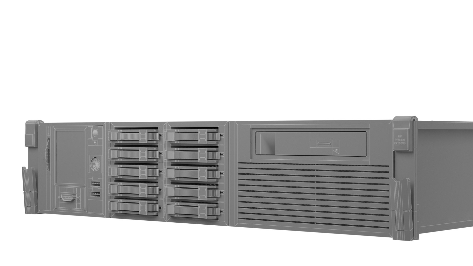 3D model Server Cpu and Compaq Pc - TurboSquid 1760196