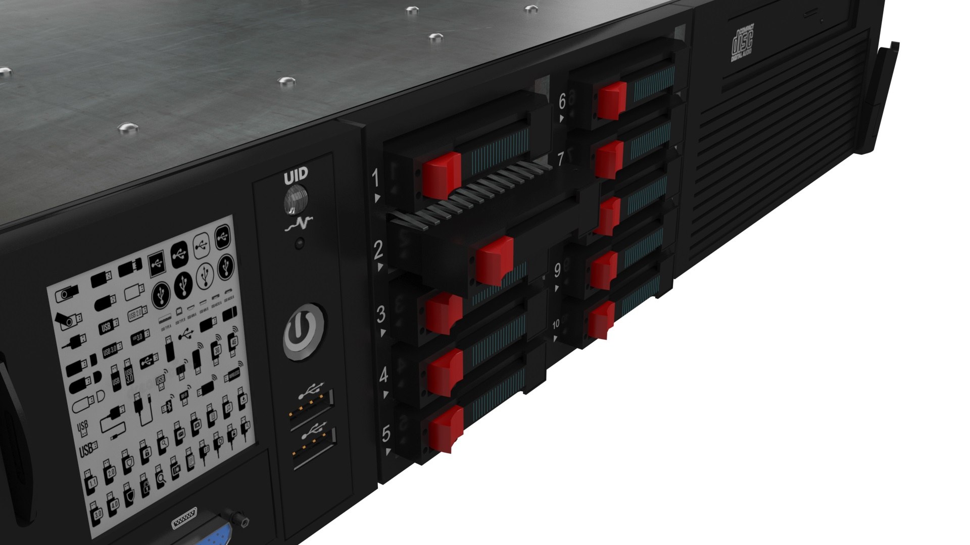 3D model Server Cpu and Compaq Pc - TurboSquid 1760196