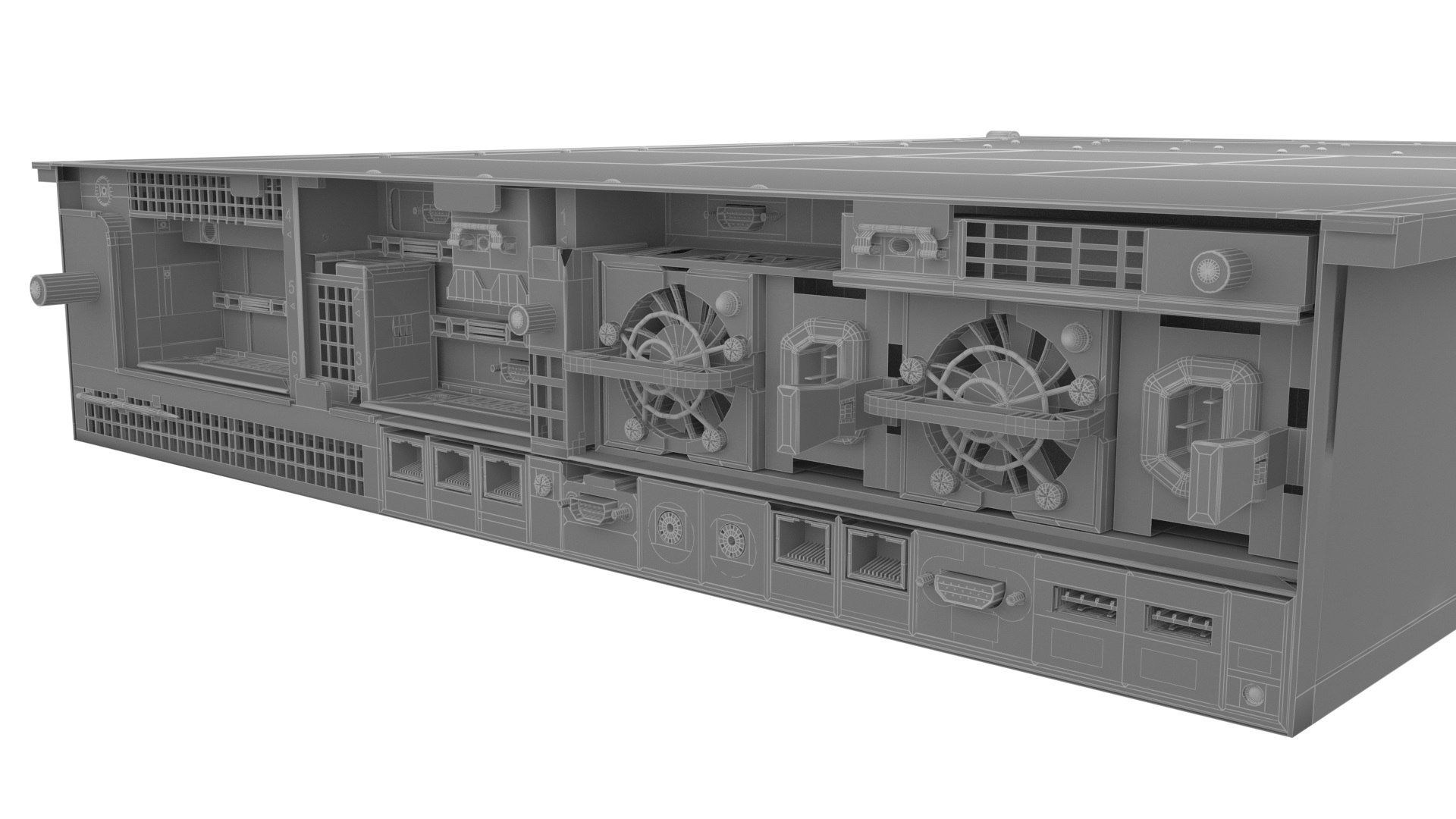 3D model Server Cpu and Compaq Pc - TurboSquid 1760196