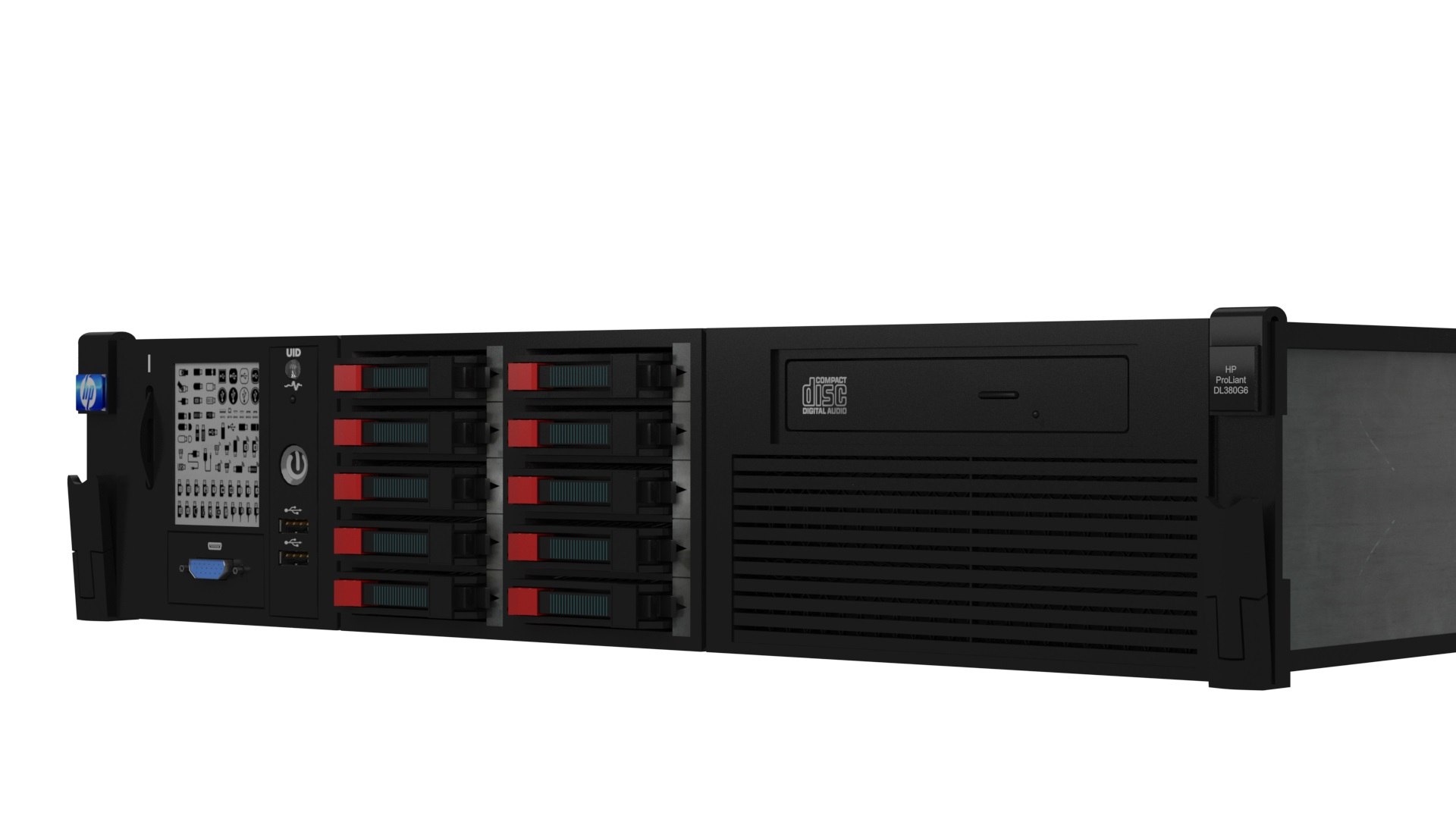 3D Model Server Cpu And Compaq Pc - TurboSquid 1760196