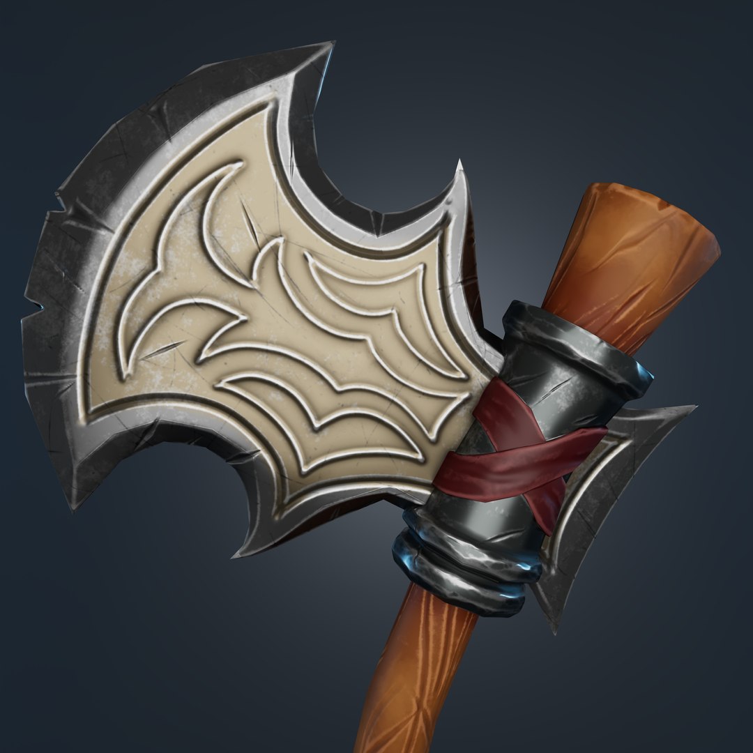 Stylized Ax 3D Model - TurboSquid 2290084