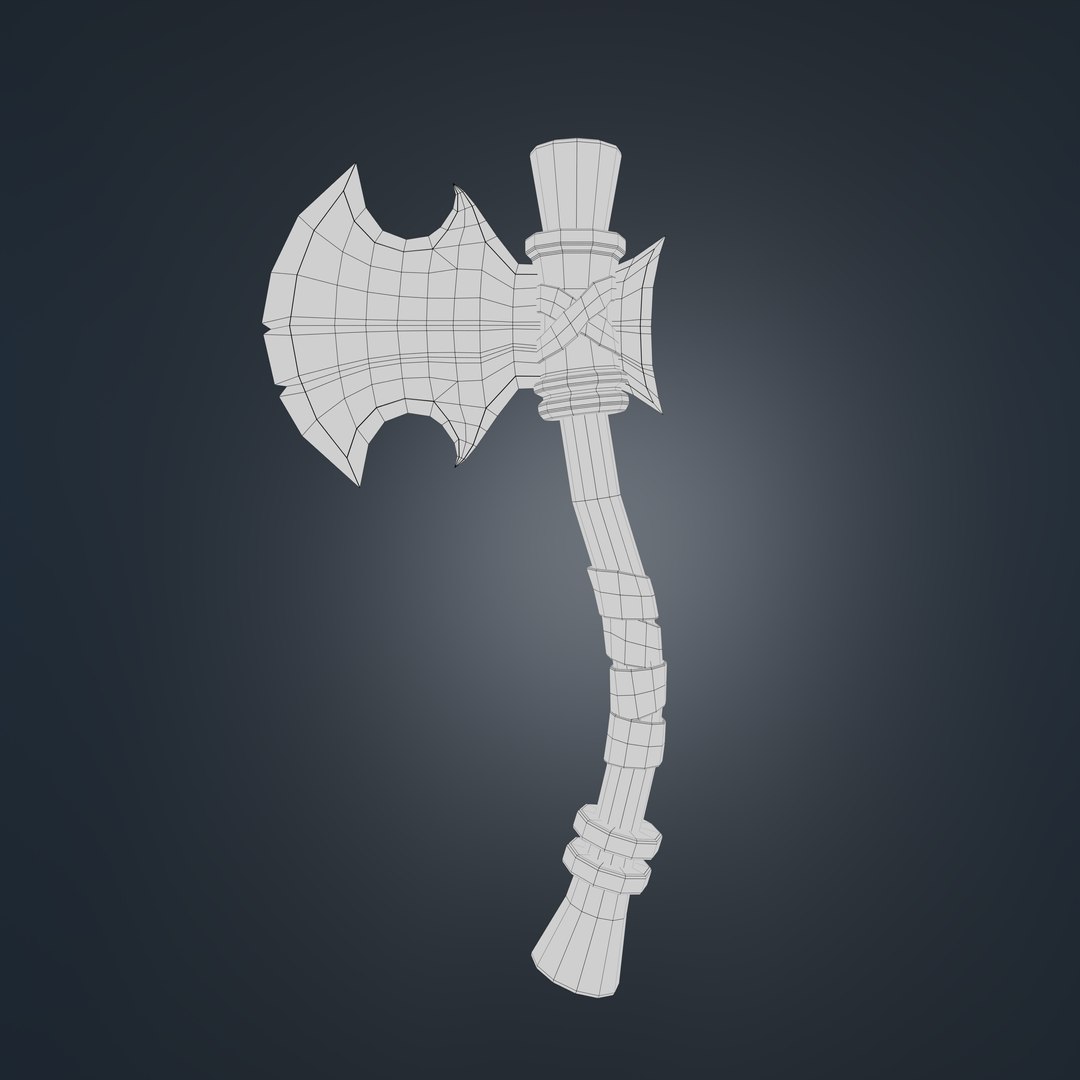 Stylized Ax 3D Model - TurboSquid 2290084