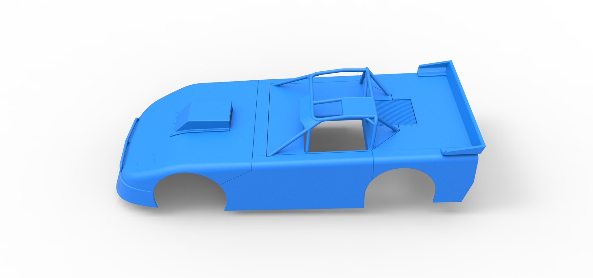 3D Shell Of New Zealand Super Saloon Race Car Version 2 Scale 1 To 25 ...