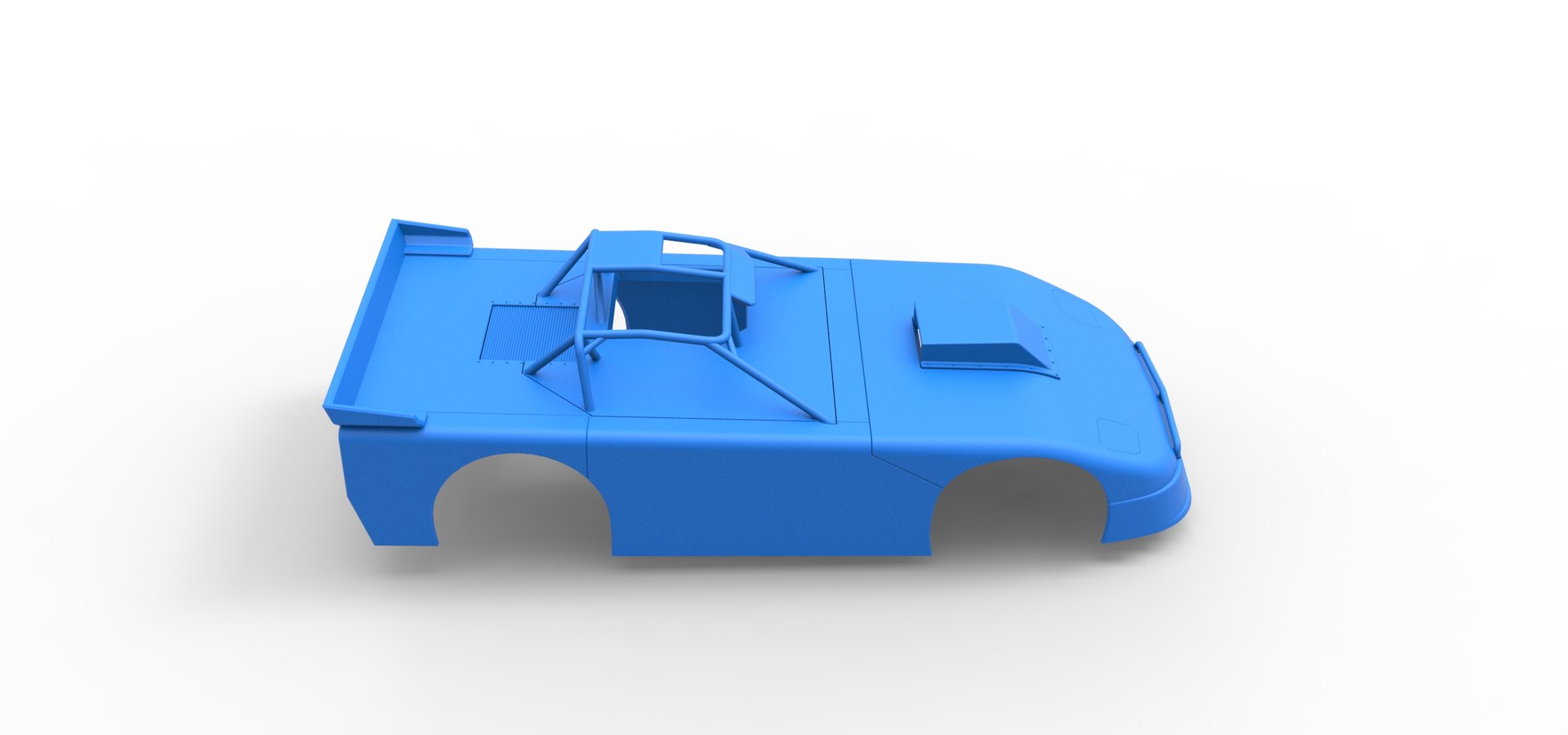 3D Shell Of New Zealand Super Saloon Race Car Version 2 Scale 1 To 25 ...