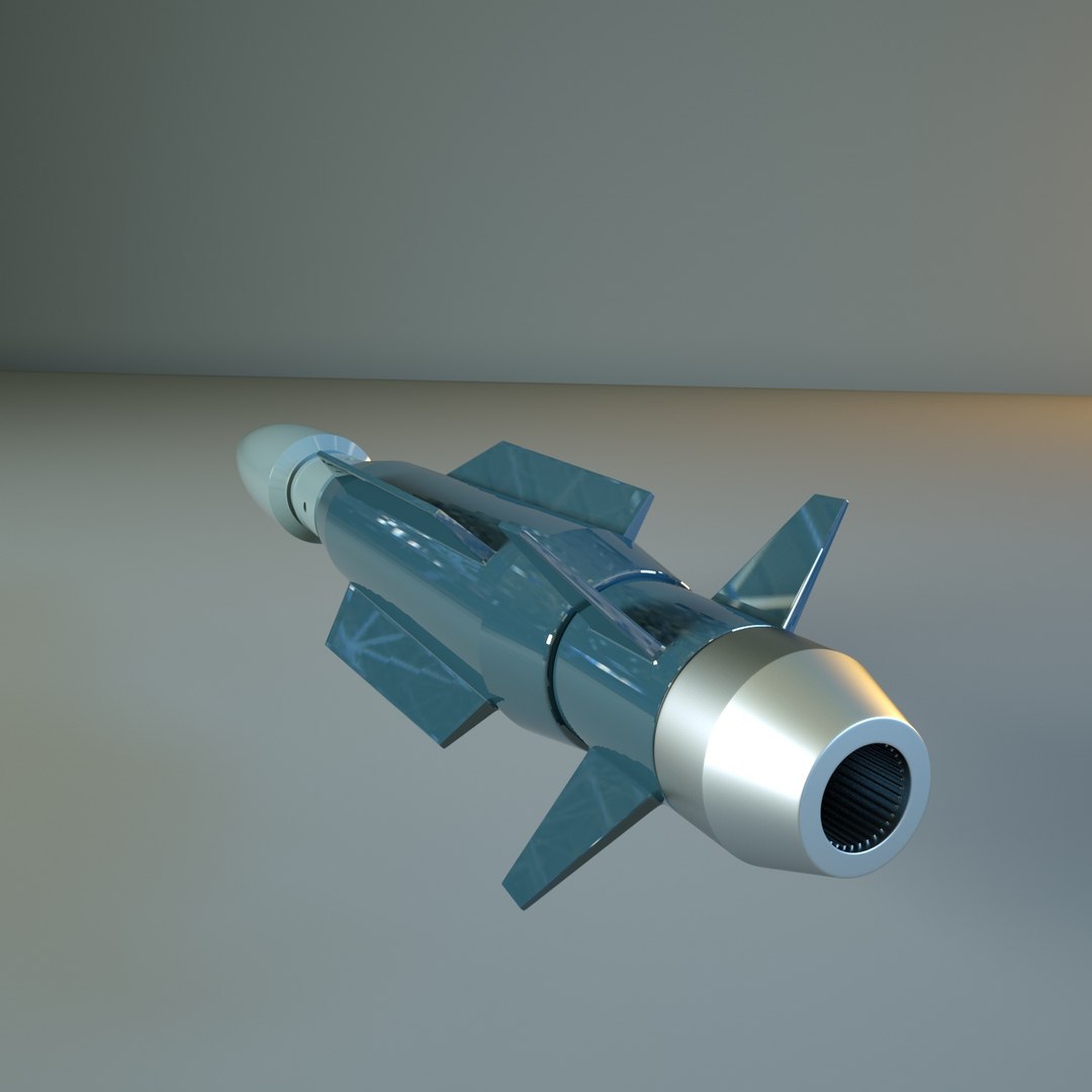 Sci fi rocket 3D model - TurboSquid 1655476