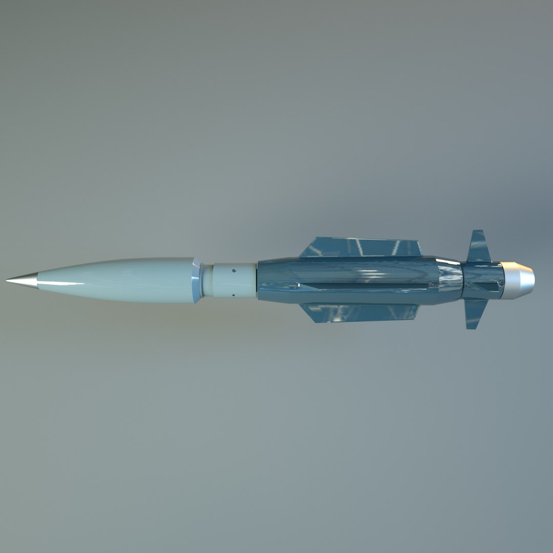 Sci fi rocket 3D model - TurboSquid 1655476