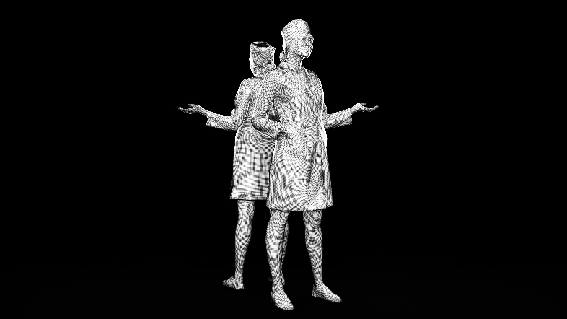 Human Nurse Model - TurboSquid 1470685