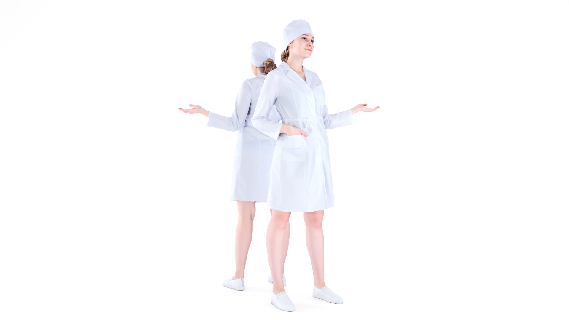 Human Nurse Model - TurboSquid 1470685
