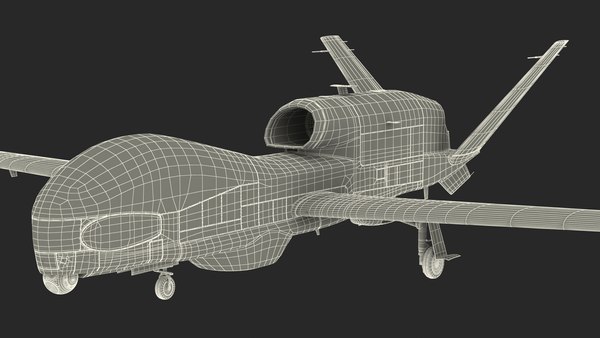 modelo 3d Northrop Grumman MQ-4C Triton preparado para Maya - TurboSquid 2381771