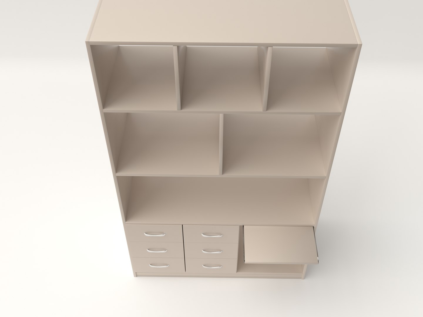 Laminate Cabinet Workstation 3D Model - TurboSquid 2037475