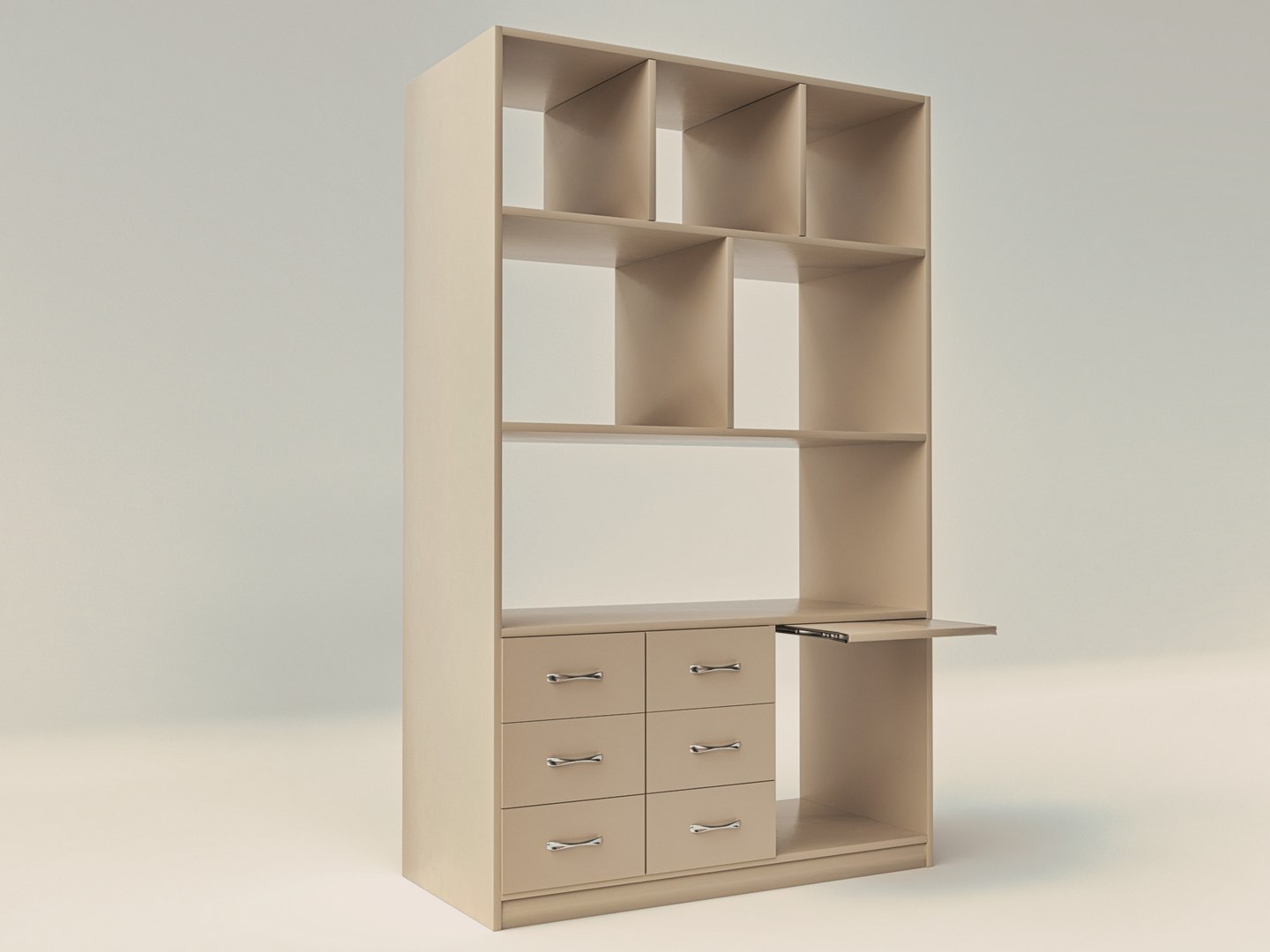 Laminate Cabinet Workstation 3D Model - TurboSquid 2037475