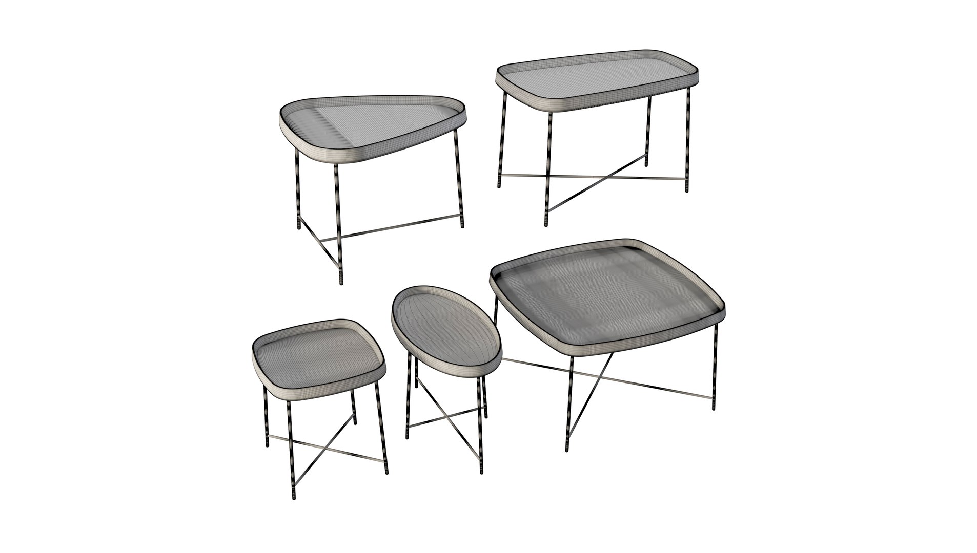 Fritz Side Table Model - TurboSquid 1935926