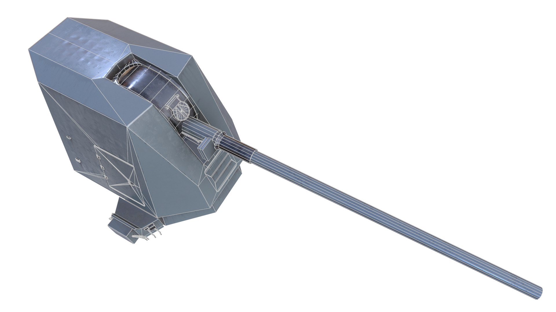 3D MK45 Naval Gun - TurboSquid 1859748