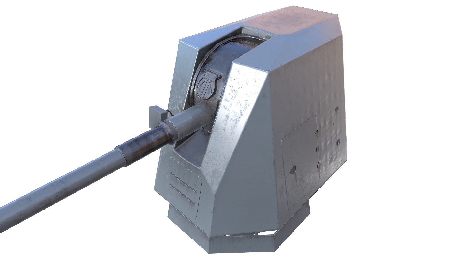 3D MK45 Naval Gun - TurboSquid 1859748