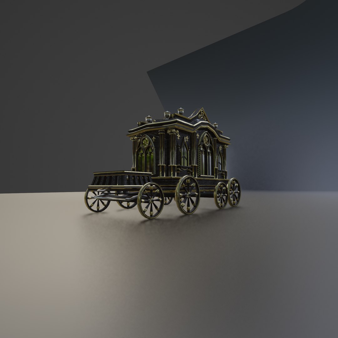 Stylized Luxury Wooden Carriage 3D model - TurboSquid 1937918