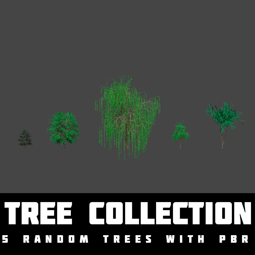Trees pbr nature 3D - TurboSquid 1521917