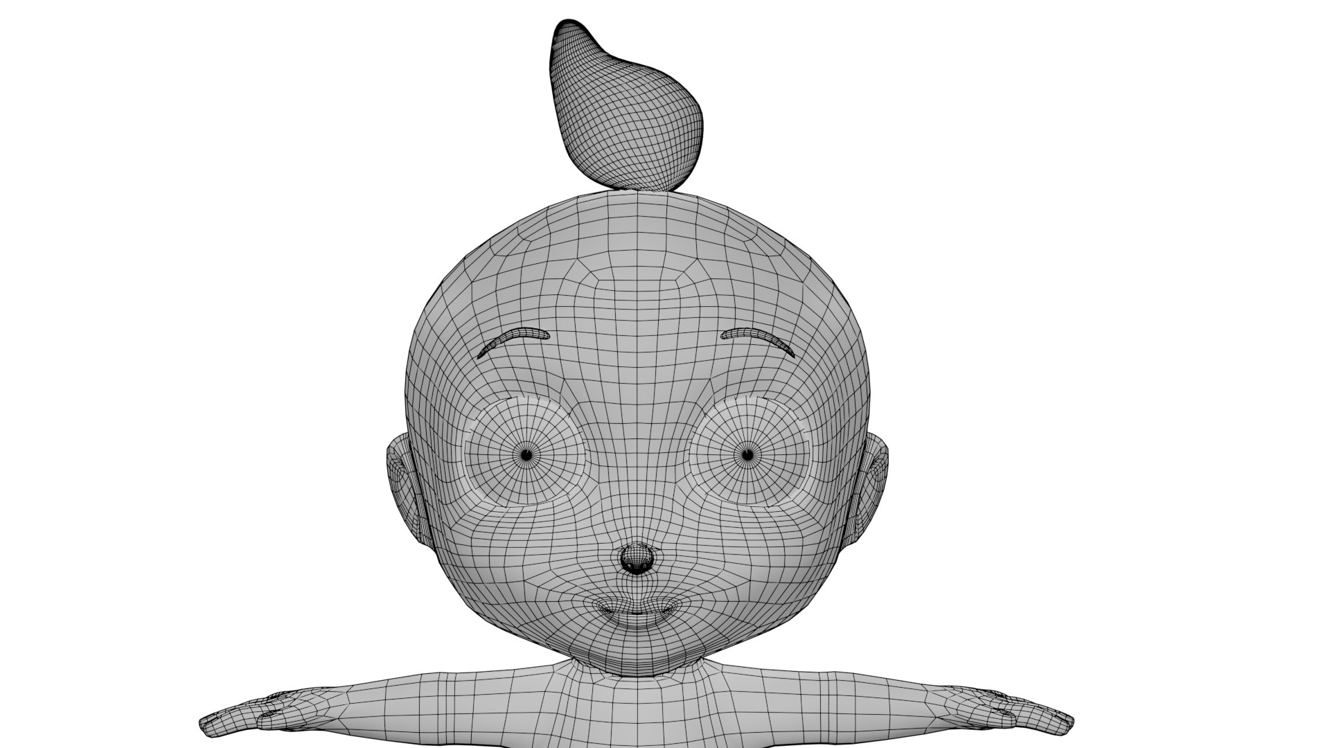 3D Baby - TurboSquid 2128268
