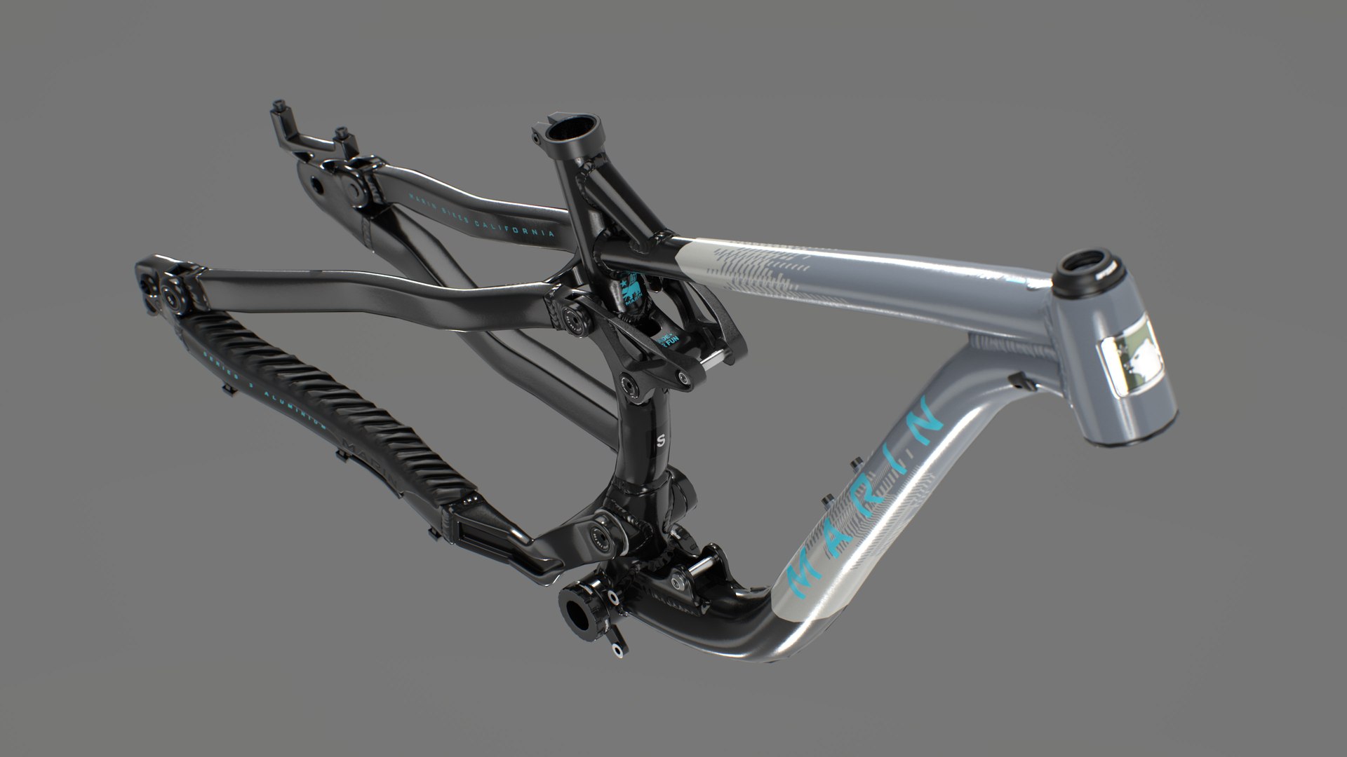 MTB Frame 3D Model - TurboSquid 2097917