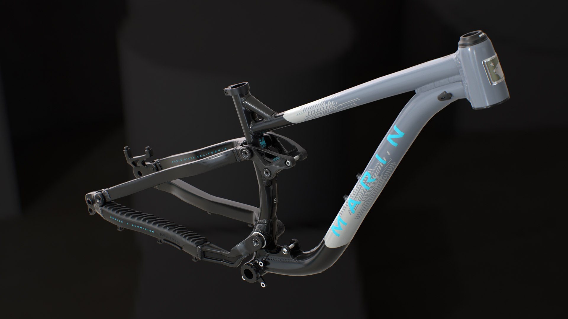 MTB Frame 3D Model - TurboSquid 2097917