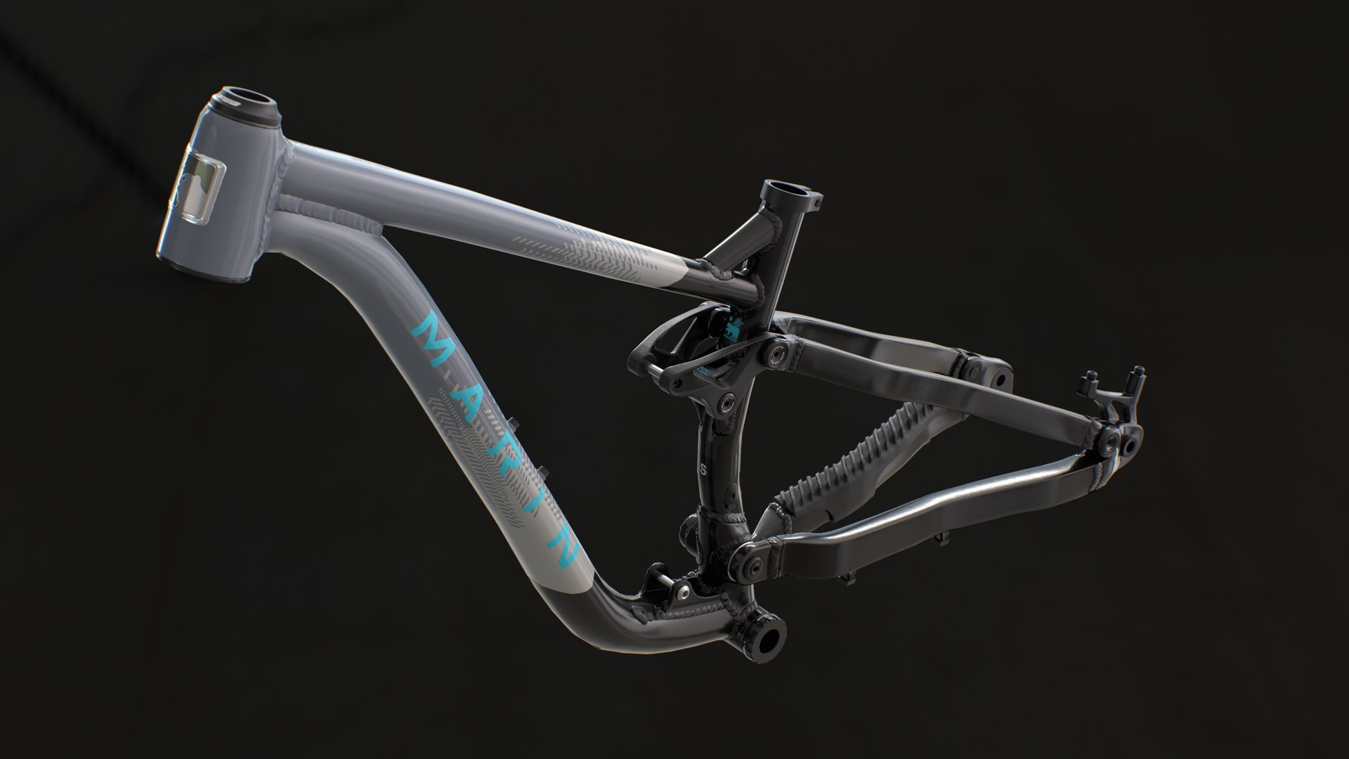 MTB Frame 3D Model - TurboSquid 2097917