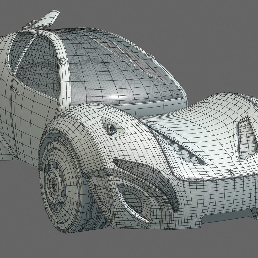 3d Model Future Sport Car