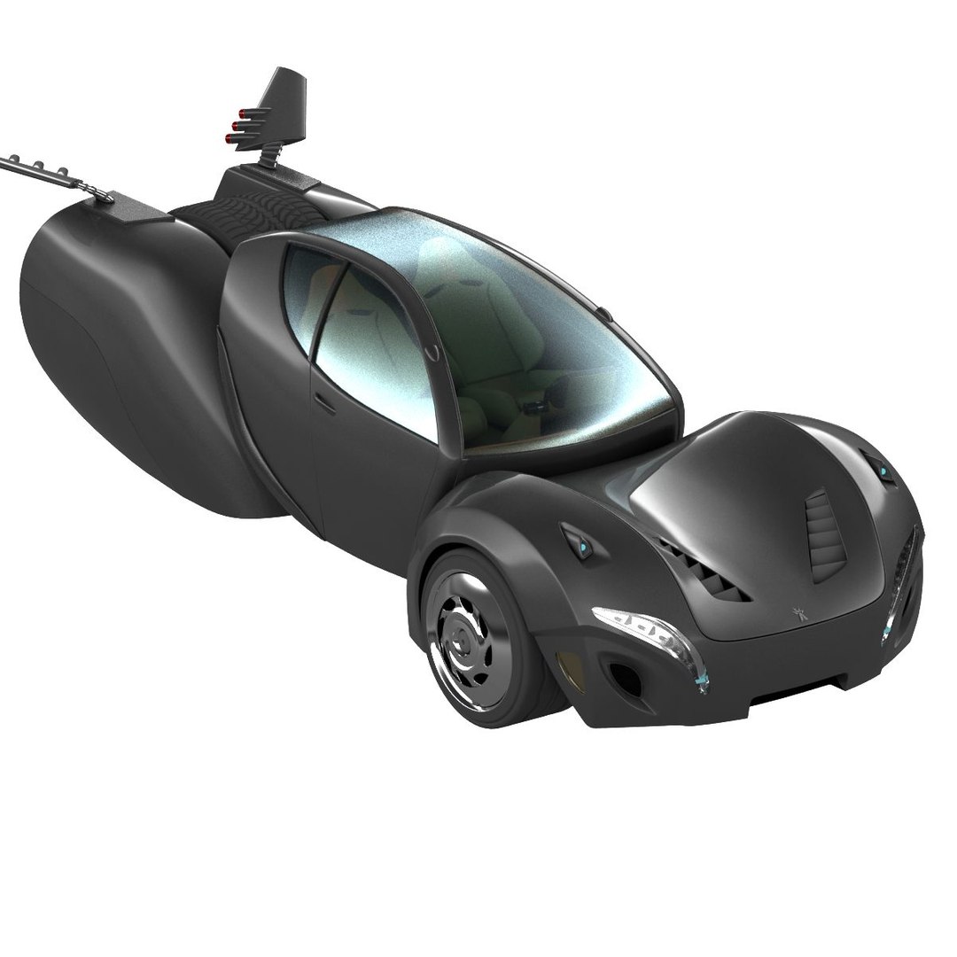 3d Model Future Sport Car