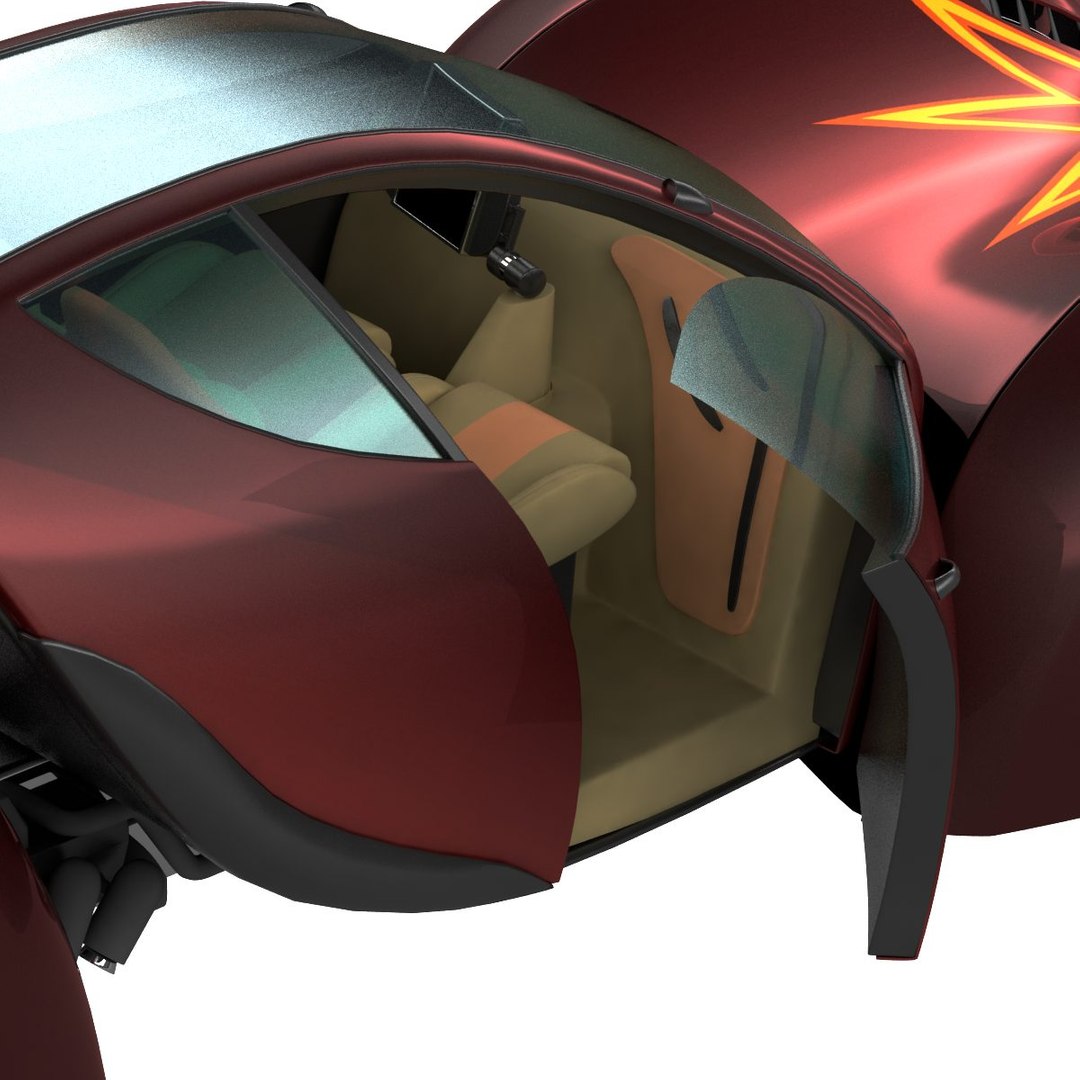 3d Model Future Sport Car