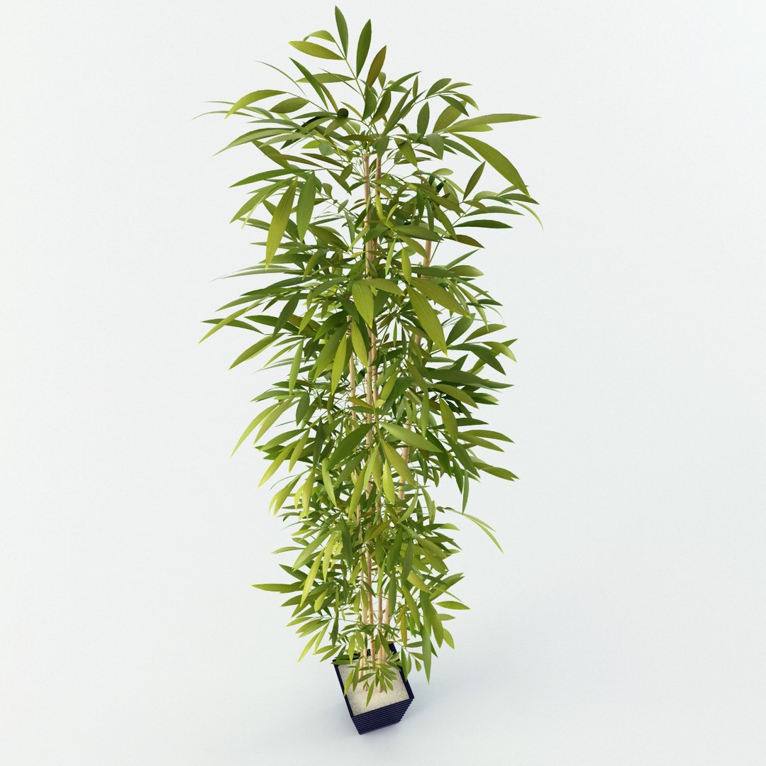 Artificial Bamboo Stick 3d Model