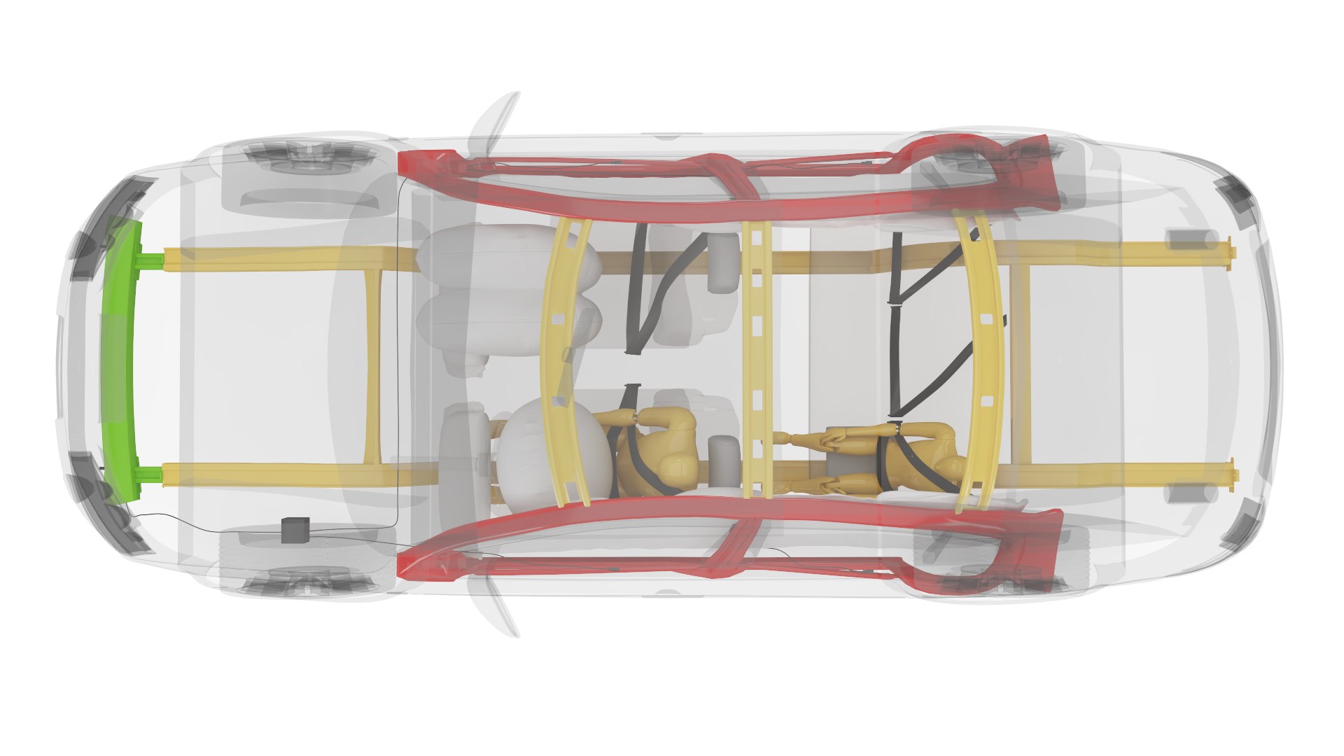 Car Safety Devices 3D Model - TurboSquid 2350145