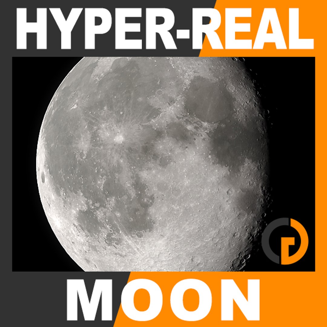Hyper-real Dynamic Moon Shader 3d Max