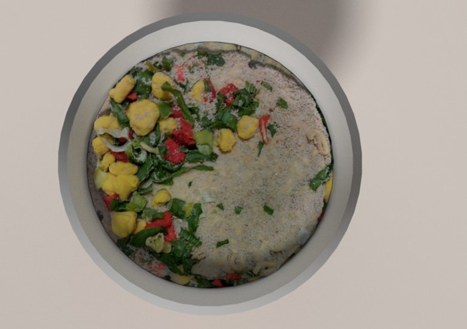 3d Nissin Instant Cup Noodles Model