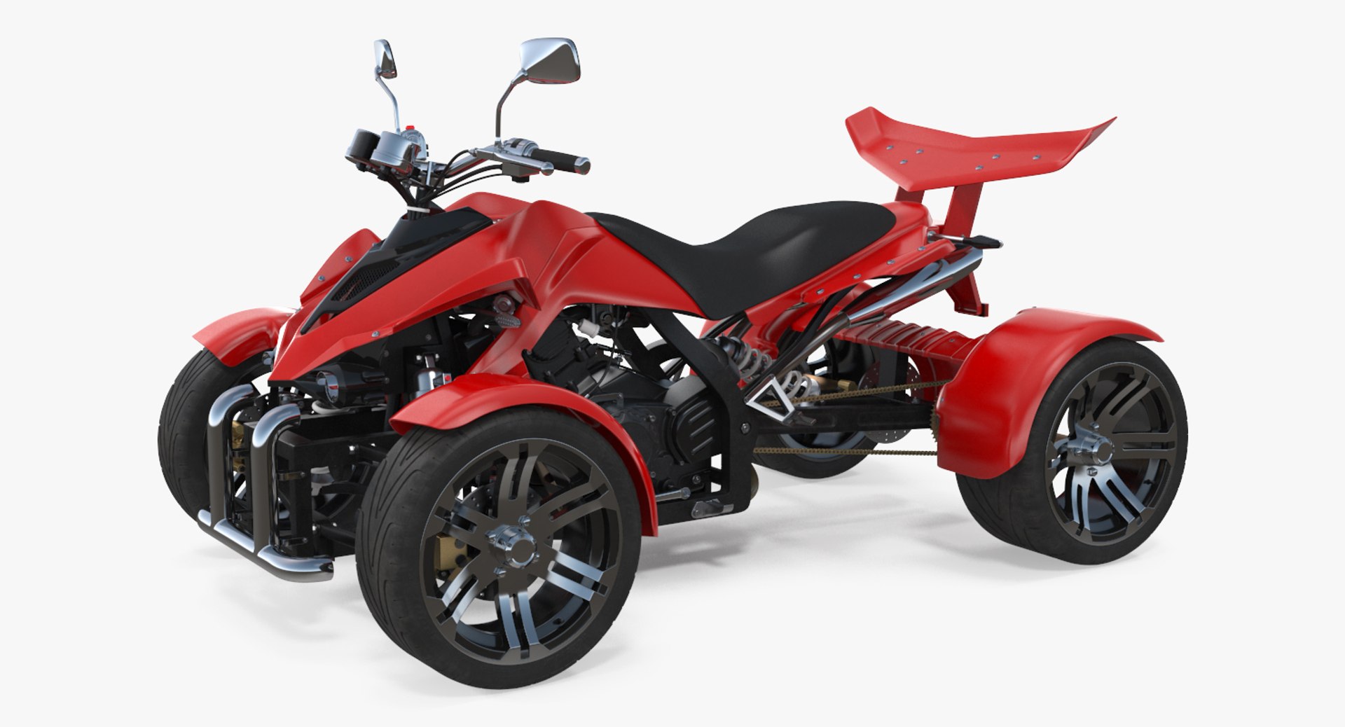 Quad bike spy racing 3D model - TurboSquid 1163457
