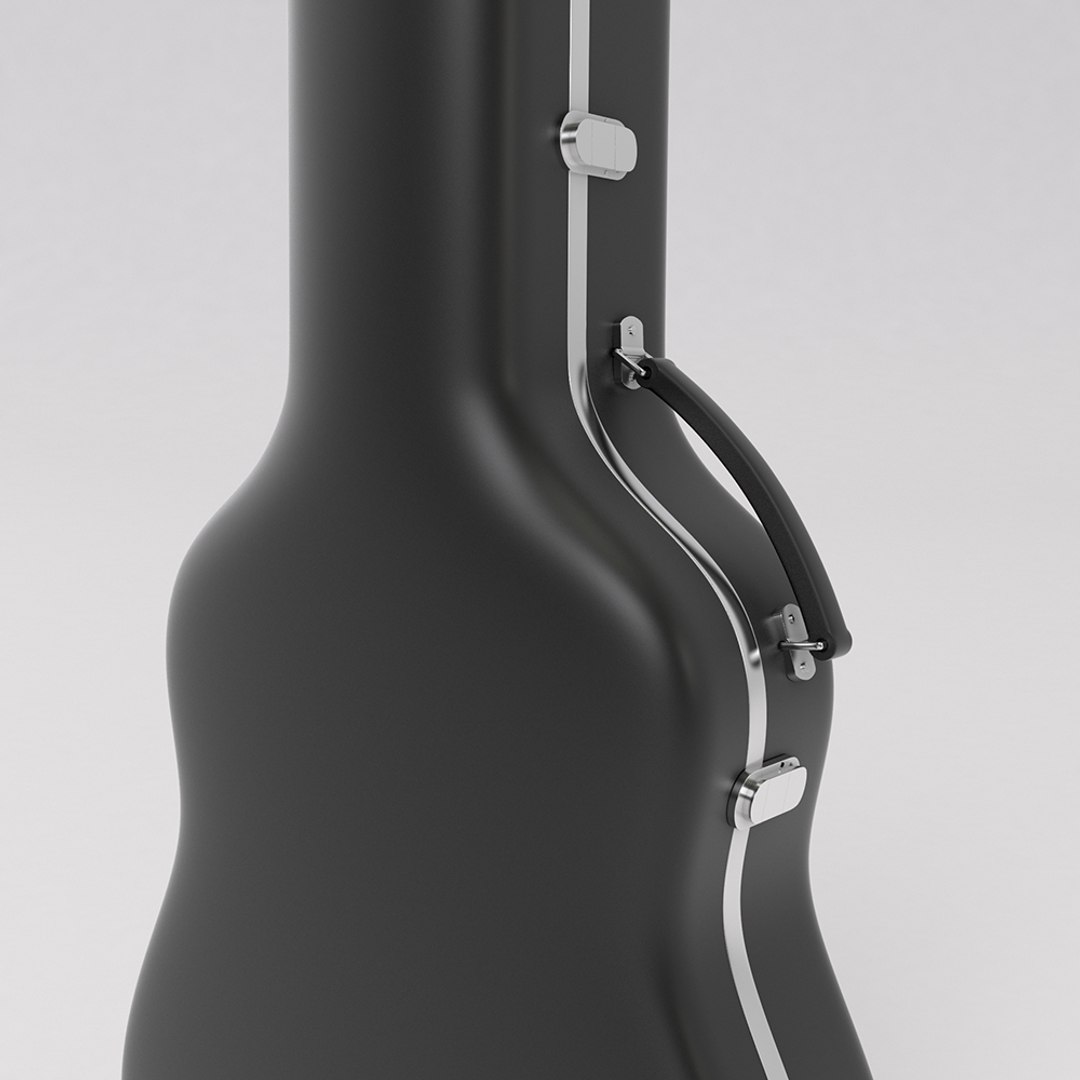 Guitar Case 3D Model - TurboSquid 1442692