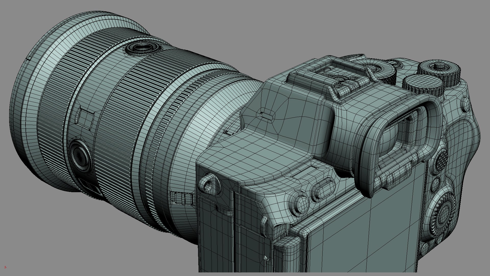 3D model Sony Alpha a7R V Mirrorless Camera - TurboSquid 2143404