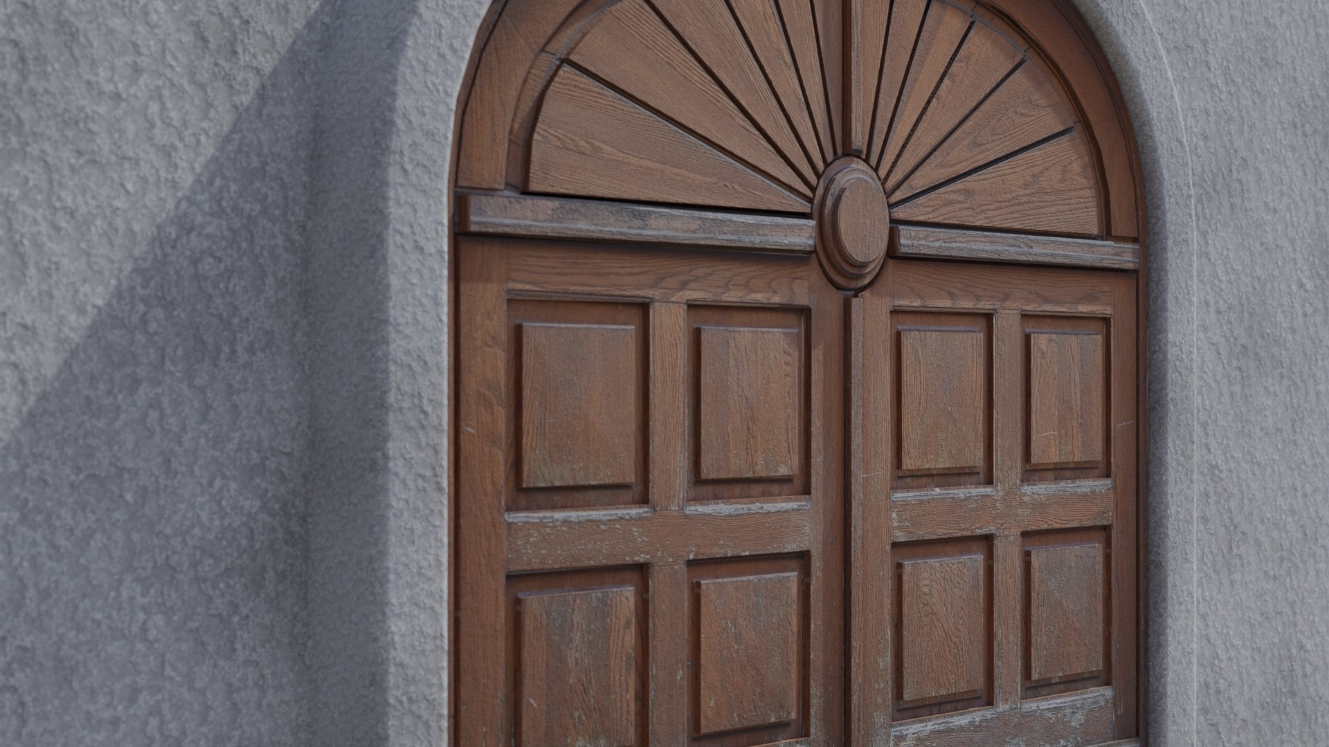 Big Old Door 3D Model - TurboSquid 2105168