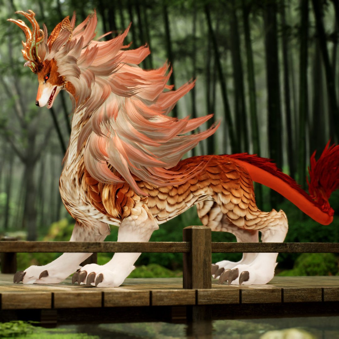 Divine Wolf-B2 Model - TurboSquid 2504992