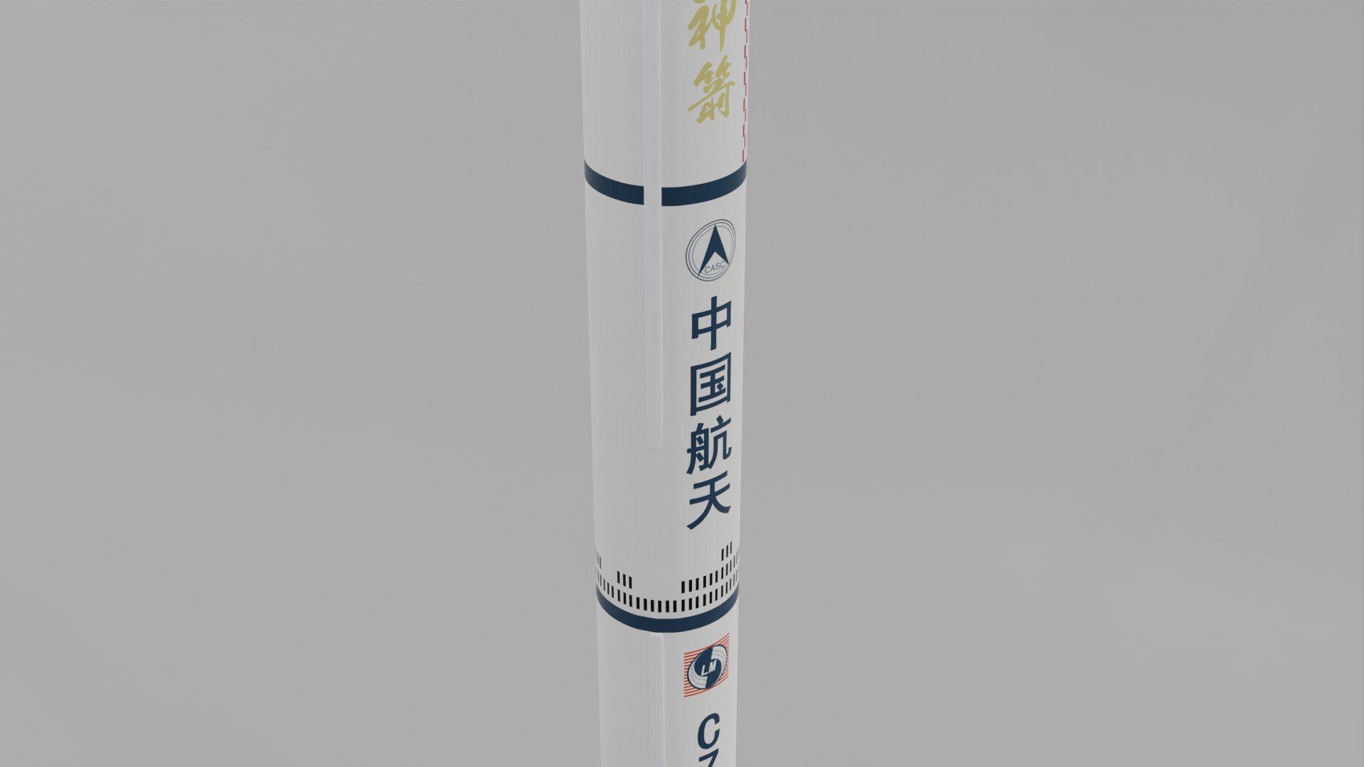 Long March 2F Changzheng 2F CZ-2F Launch Vehicle Rocket China Model - TurboSquid 2125282