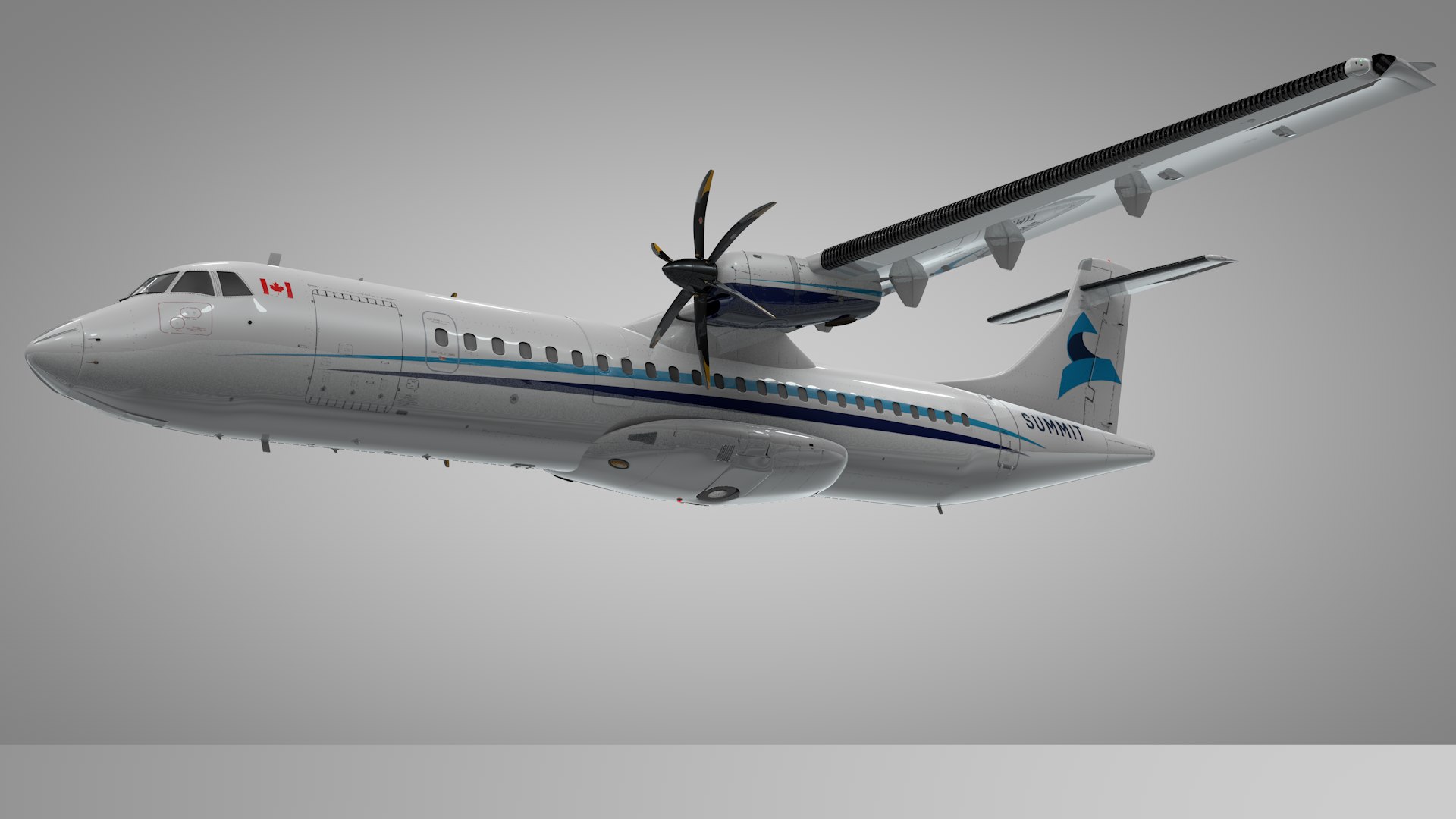 ATR 72 SUMMIT AIR L1886 3D - TurboSquid 2002324