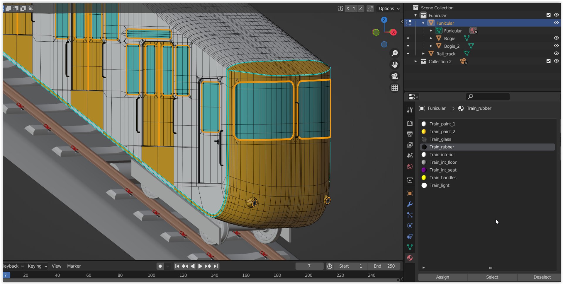 Vintage Funicular Model - TurboSquid 1909356