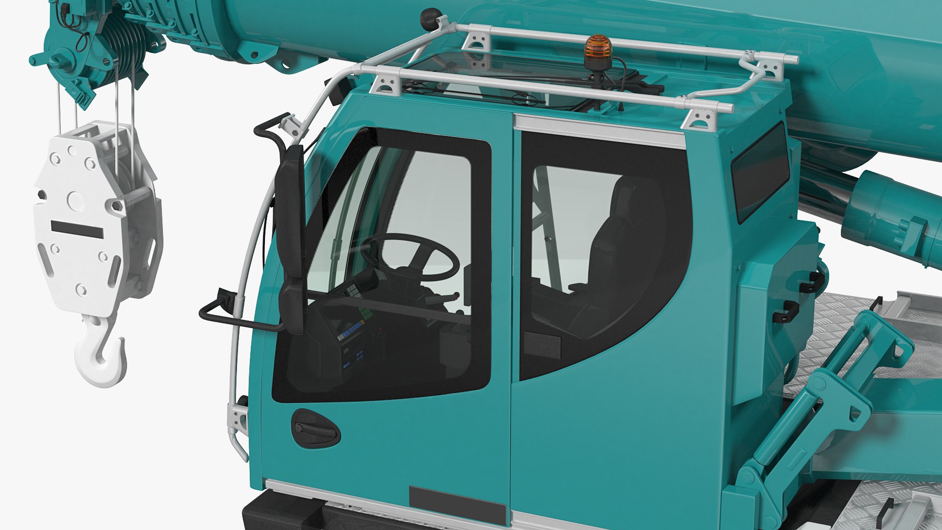 Compact mobile crane 3D model - TurboSquid 1562906