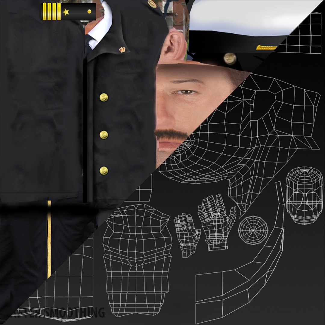 3d Captain Uv