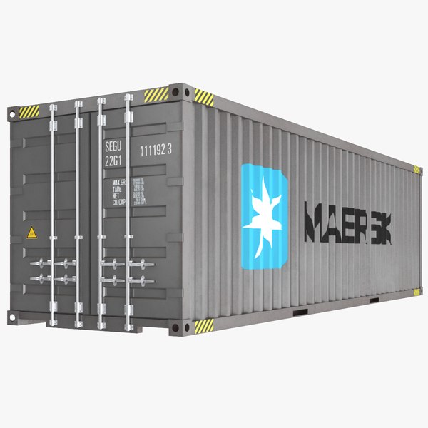 Real shipping container 3D model - TurboSquid 1659993