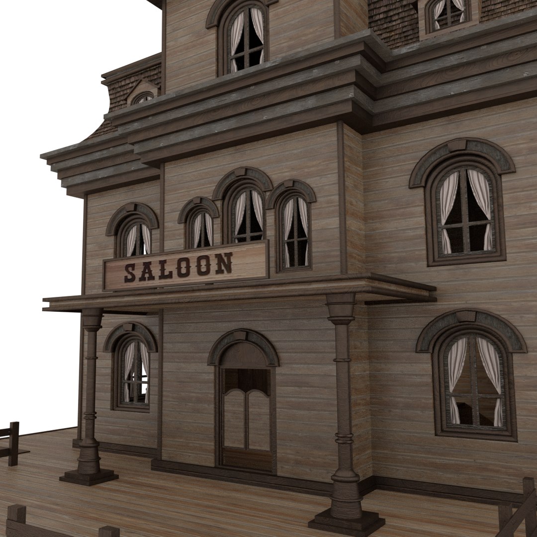 3D saloon - TurboSquid 1181638