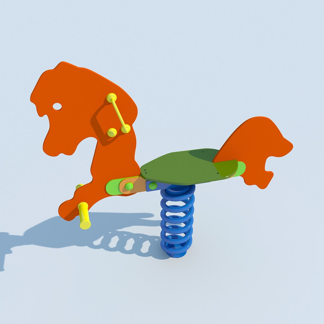 horse springtoy 2011 3d 3ds