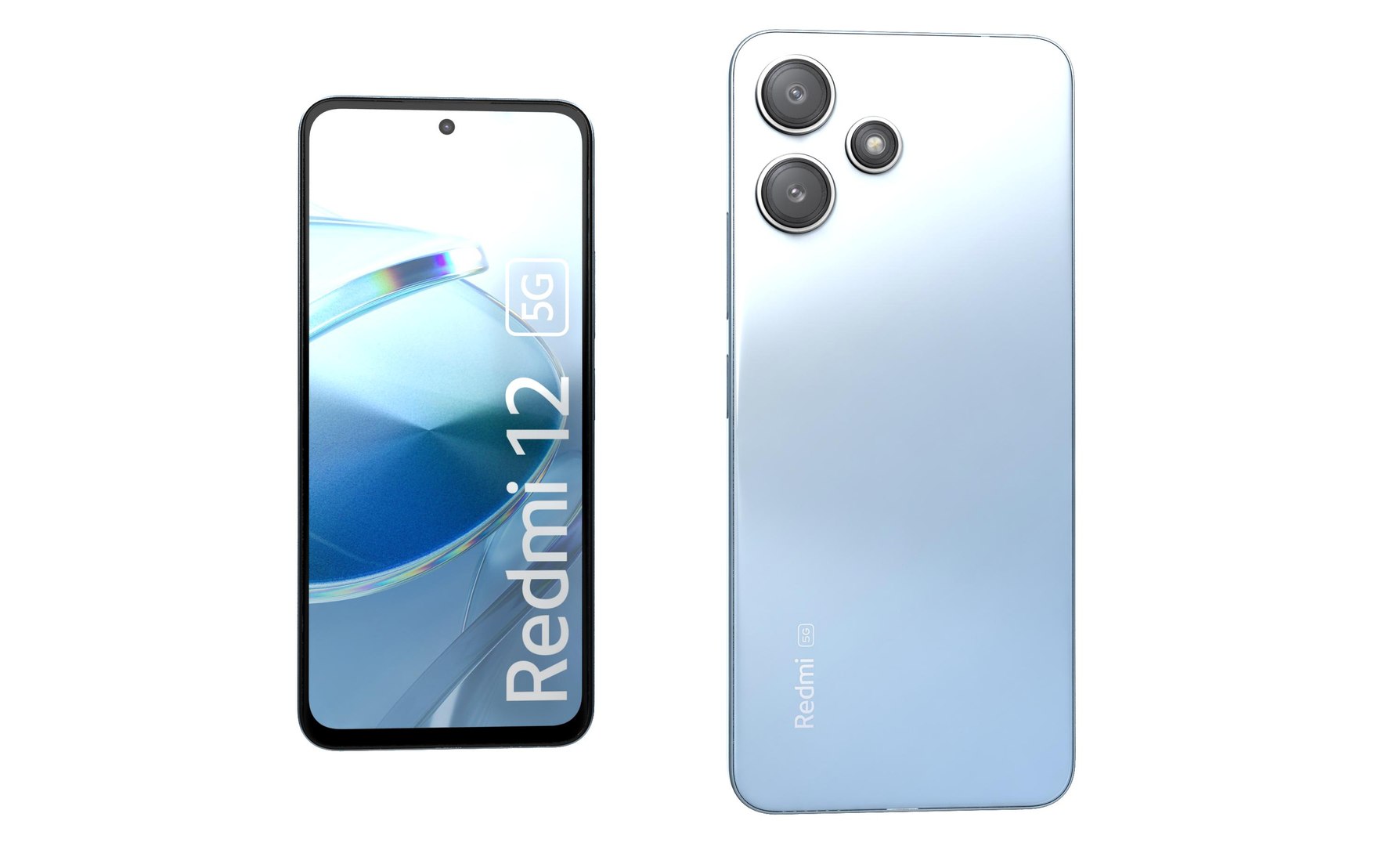 3D Xiaomi Redmi 12 5G Blue - TurboSquid 2116173