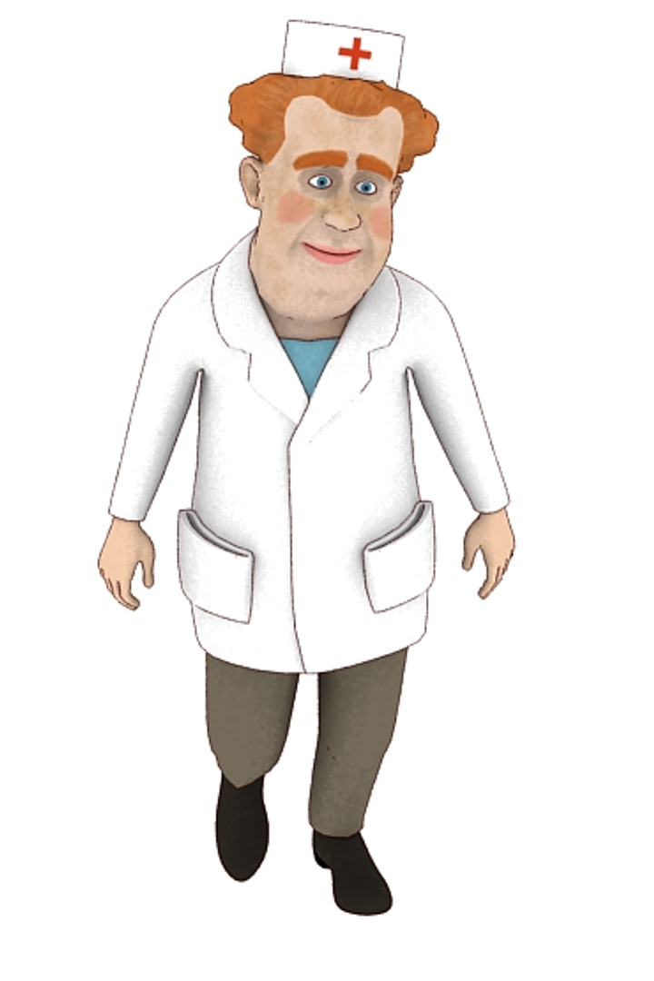 Character Dr Feelgood 3d Model