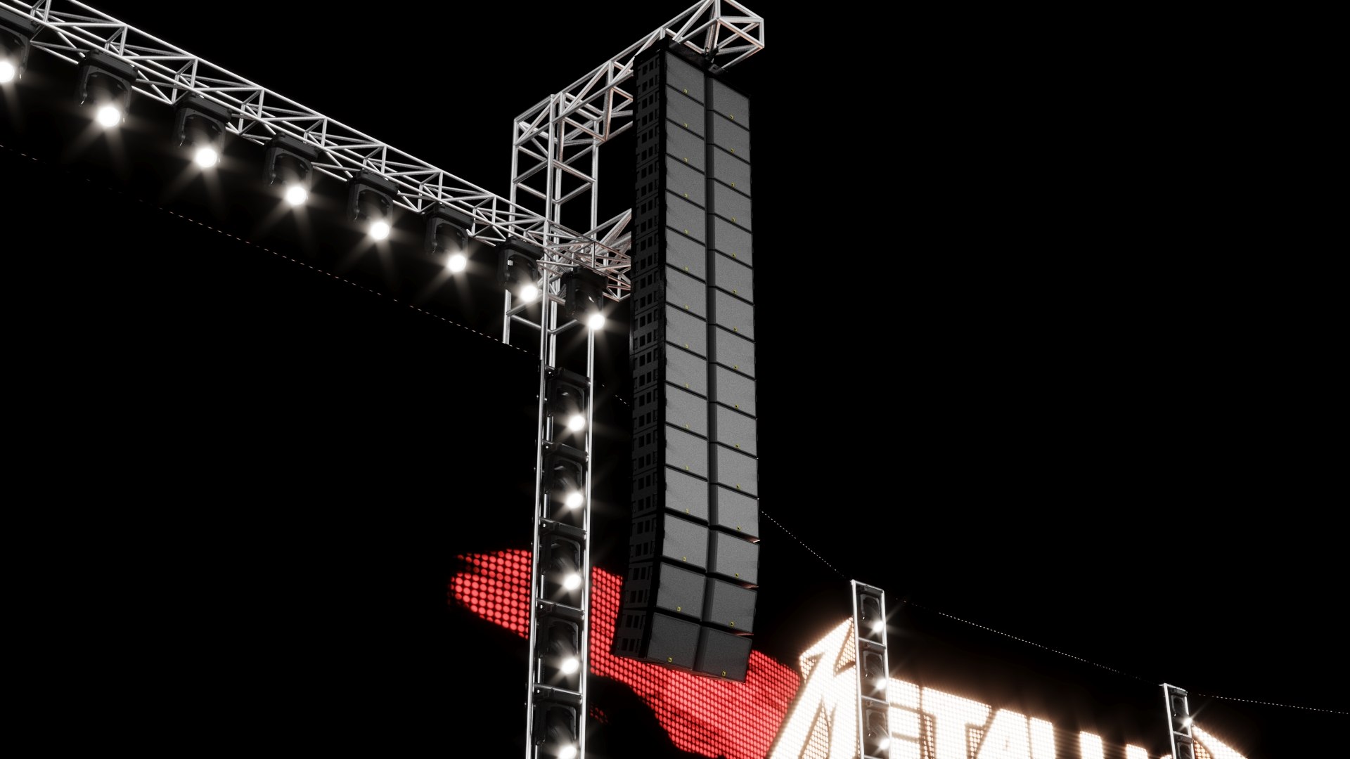 Metallica Slane Castle 2019 Concert Stage Model - TurboSquid 2183125