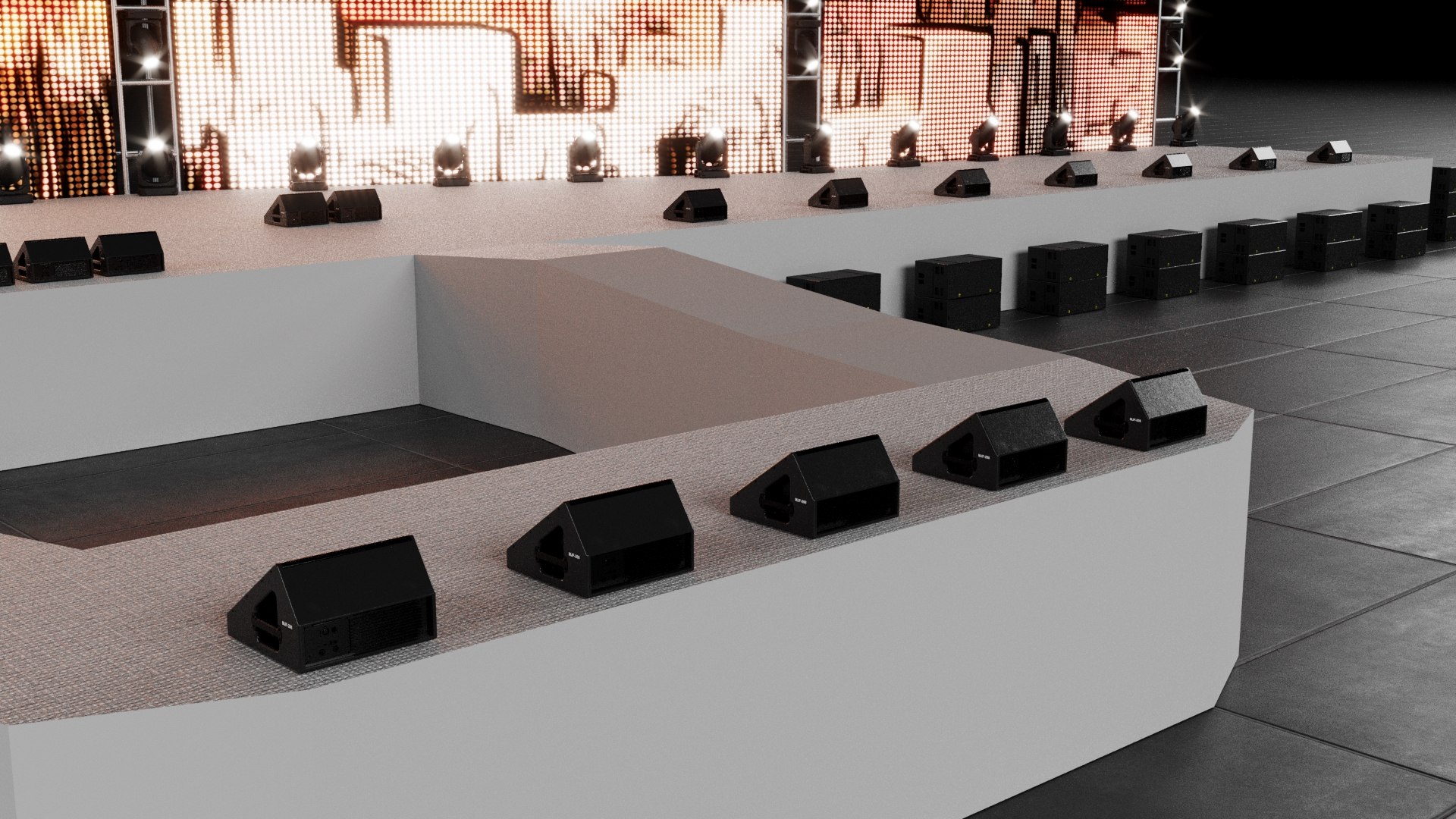 Metallica Slane Castle 2019 Concert Stage Model - TurboSquid 2183125